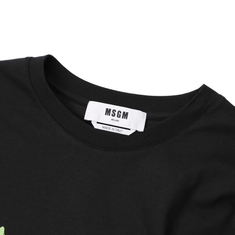 MSGM エムエスジーエム クルーネックカットソー ブラック メンズ 3440mm511-237002-99 : モダンブルーYahoo!店 - 通販 - Yahoo!ショッピング