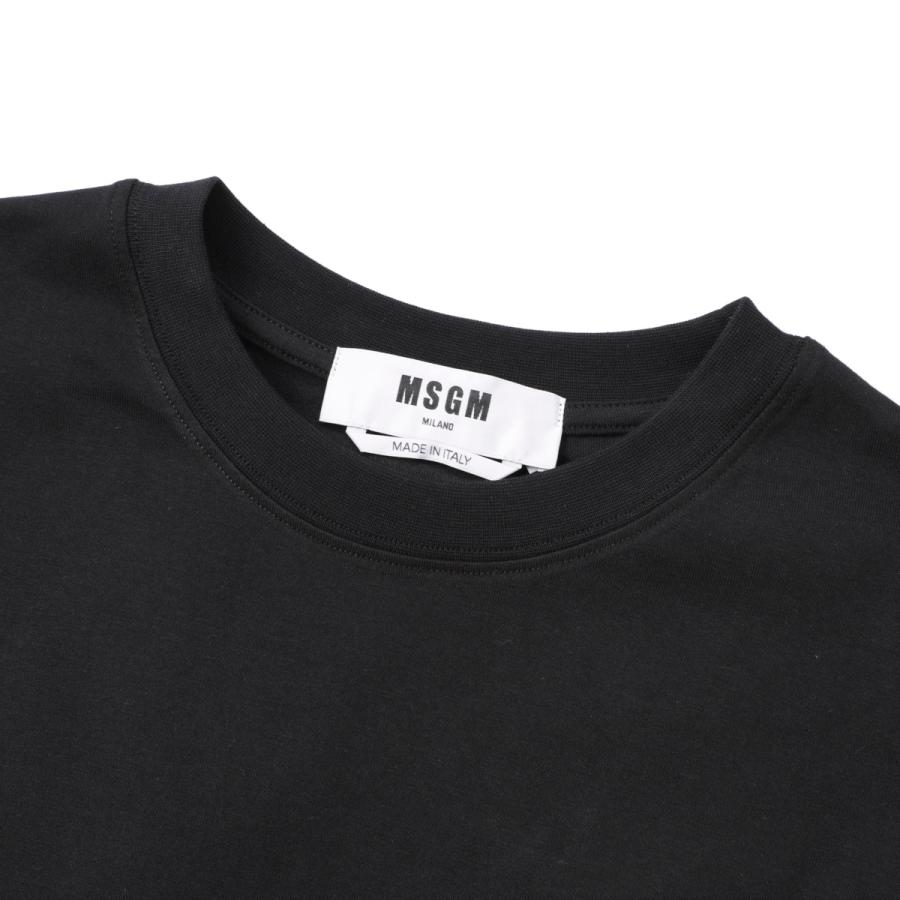 MSGM エムエスジーエム クルーネックTシャツ クロップドTシャツ レディース 3441mdm105-237002-99 : モダンブルーYahoo!店 - 通販 - Yahoo!ショッピング