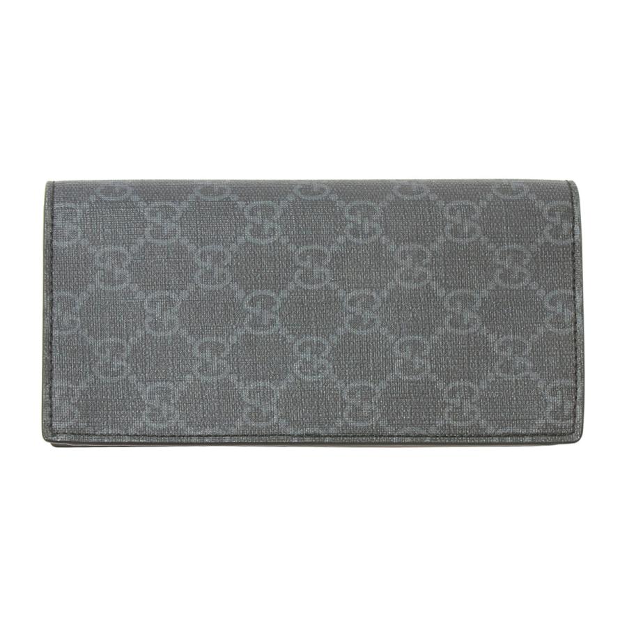 GUCCI グッチ 長財布 GG Supreme KINGSNAKE PRINT SUPREME LONG WALLET ブラック メンズ 459456-k521n-1058 : モダンブルー ...