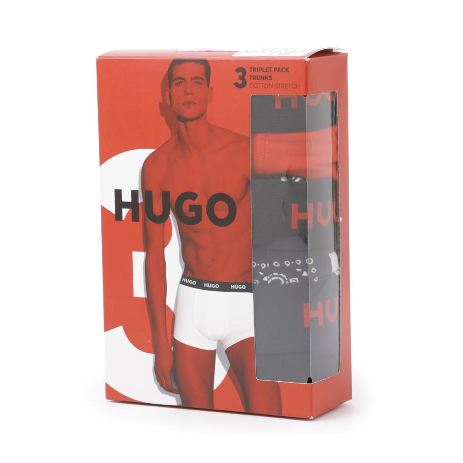 HUGO BOSS ヒューゴヒューゴボス HUGOBOSS トランクス 3枚セット TRIPLET PACK TRUNKS メンズ ...