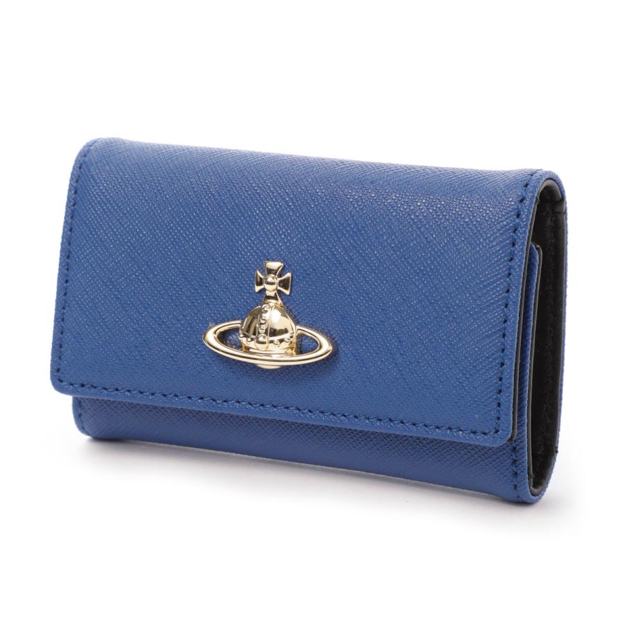 Vivienne Westwood ヴィヴィアンウエストウッド キーケース ブルー メンズ レディース 51020001-l001n-pf-k405-electricblue : モダンブルー ...