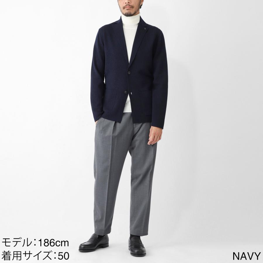 Gran Sasso（グランサッソ） Gran Sasso 2つボタン ニットジャケット