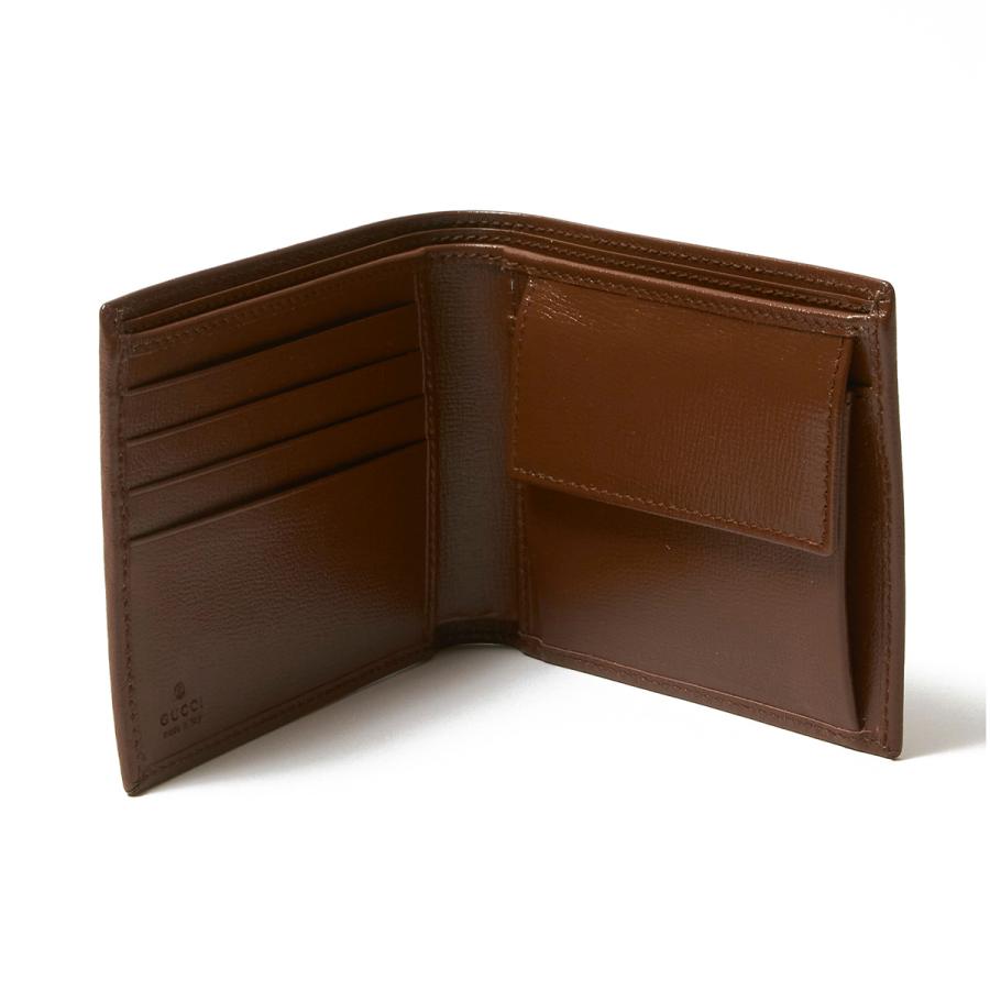 GUCCI（グッチ） GUCCI 2つ折り財布 小銭入れ付き ARIA GG Marmont ベージュ メンズ 673000-92tcg ...