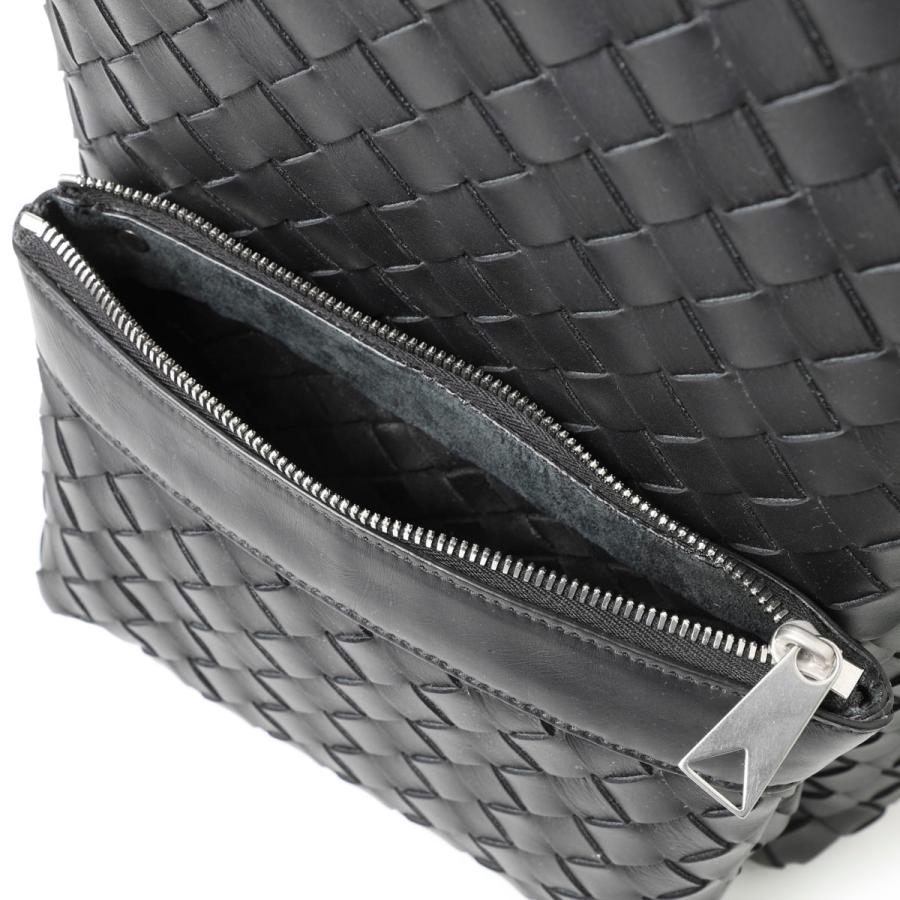 BOTTEGA VENETA ボッテガヴェネタ バックパック CLASSIC INTRECCIATO リュック ブラック メンズ 710062 ...
