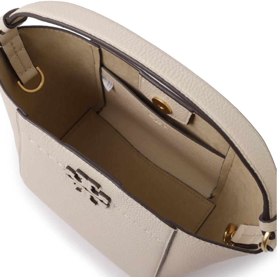 TORY BURCH トリーバーチ バケットバッグ 2WAY MCGRAW SMALL BUCKET マックグロー ベージュ レディース ...