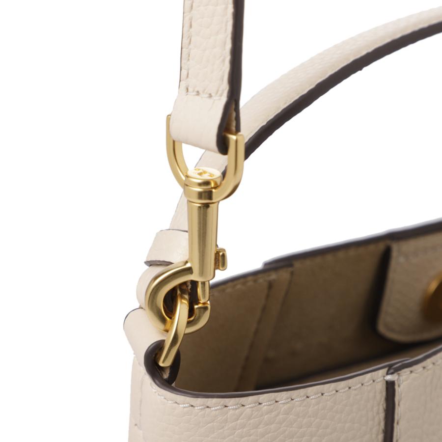 TORY BURCH トリーバーチ バケットバッグ 2WAY MCGRAW SMALL BUCKET マックグロー ベージュ レディース ...
