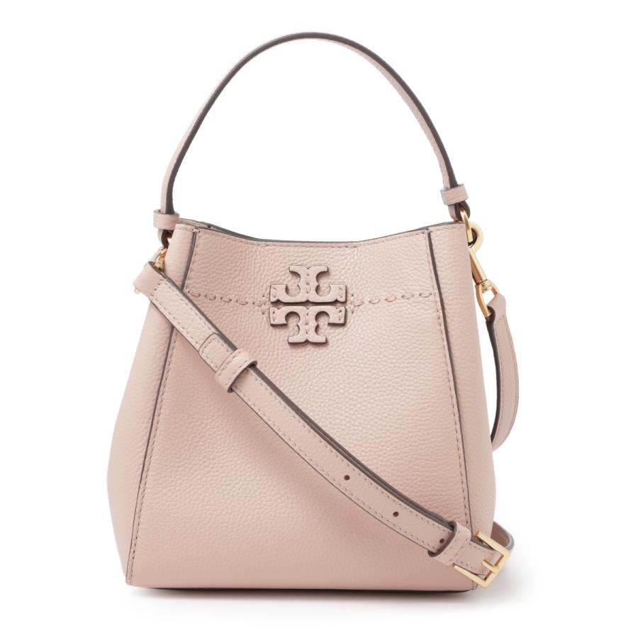 TORY BURCH トリーバーチ ハンドバッグ 2WAY MCGRAW SMALL BUCKET マックグロー バケットバッグ ピンク ...