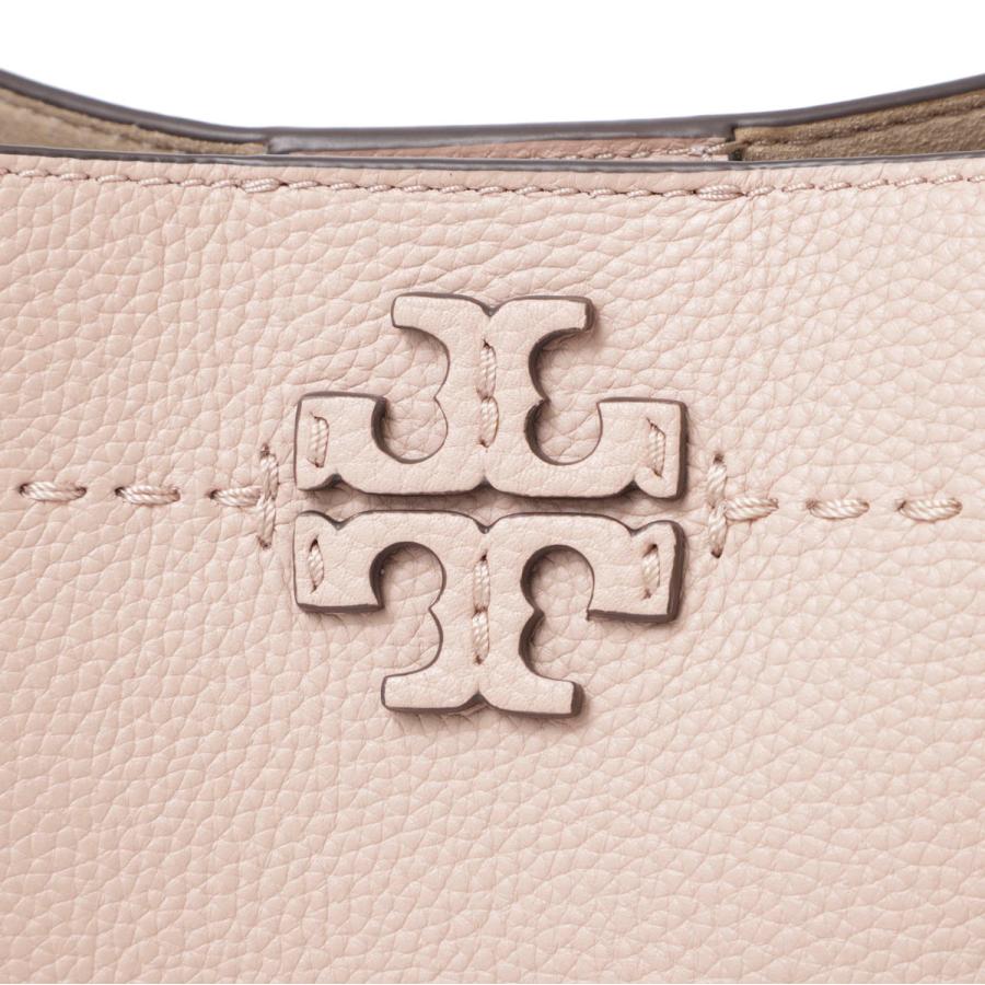 TORY BURCH（トリーバーチ） ハンドバッグ 2WAY MCGRAW SMALL BUCKET マックグロー バケットバッグ ピンク ...