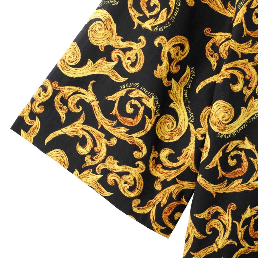 ヴェルサーチェ VERSACE JEANS COUTURE 半袖シャツ ブラック メンズ 74gal211-ns196-g89 : 74gal211-ns196 : モダンブルーYahoo!店 ...
