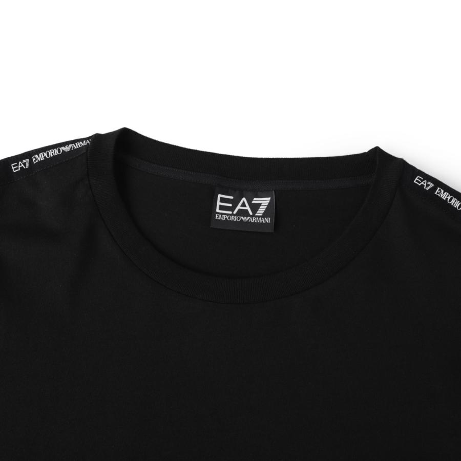 ARMANI エンポリオアルマーニ EA7 EMPORIO クルーネック Tシャツ LOGO SERIES ブラック メンズ 7m001037-af10378-uc001 : モダンブルー ...