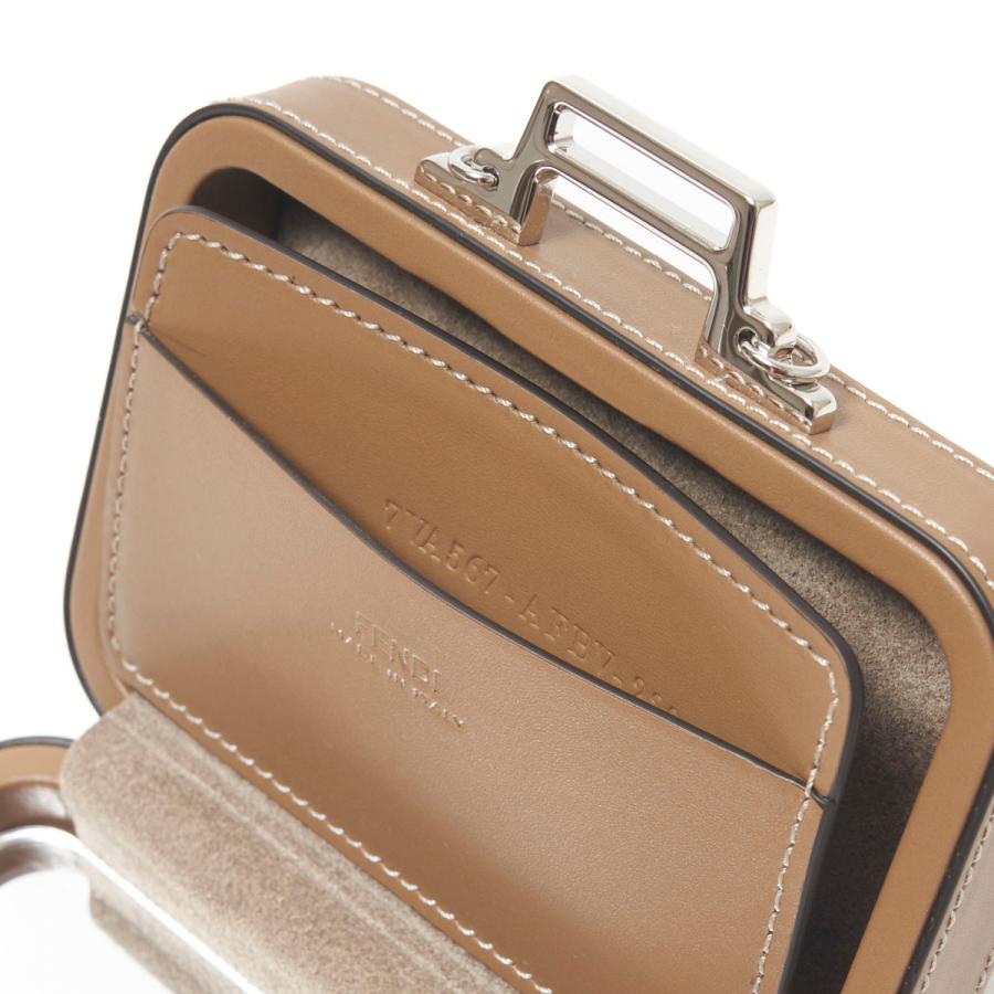 FENDI フェンディ ミニショルダーバッグ 2WAY クラッチバッグ ブラウン メンズ 7va567-afbv-f1hrm : モダンブルーYahoo!店 - 通販 - Yahoo!ショッピング