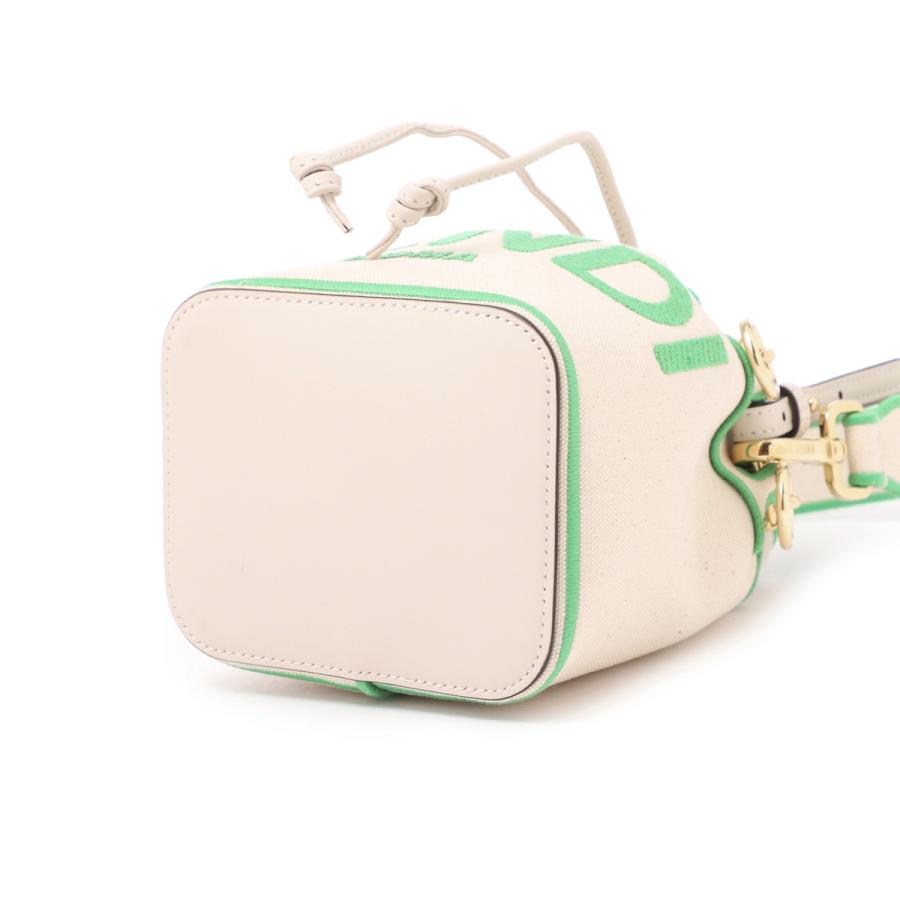 FENDI（フェンディ） バケットバッグ 2WAY MINI MON TRESOR ショルダーバッグ レディース 8bs010-anxe ...