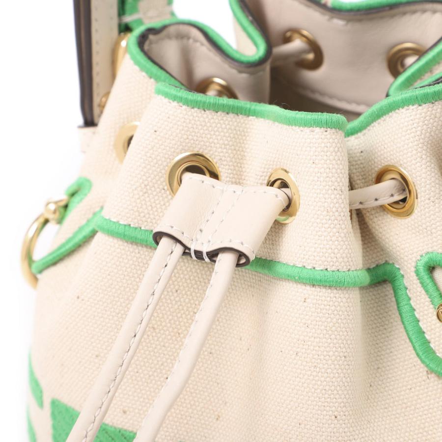 FENDI（フェンディ） バケットバッグ 2WAY MINI MON TRESOR ショルダーバッグ レディース 8bs010-anxe ...