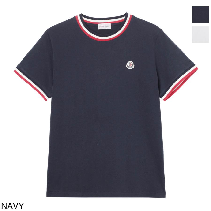 MONCLER モンクレール クルーネックTシャツ KIDS キッズ レディース 8c00023-83092-778 : モダンブルー ...