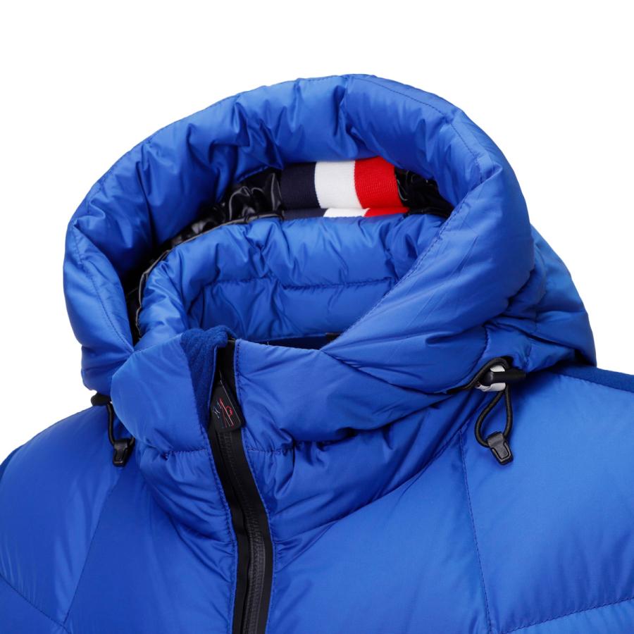 MONCLER Grenoble モンクレール グルノーブル GRENOBLE ダウン切り替え ジップアップパーカ ブルー メンズ ...