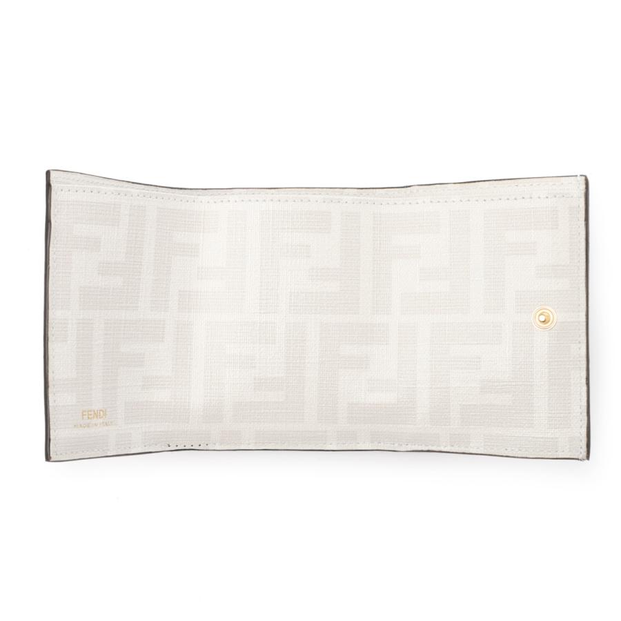 FENDI フェンディ 3つ折り財布 小銭入れ付き MICRO TRIFOLD WALLET コンパクトウォレット ホワイト レディース 8m0395-ak60-f1gf8 : モダンブルー ...