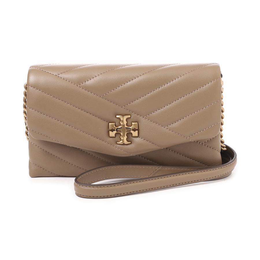 TORY BURCH トリーバーチ 長財布 小銭入れ付き KIRA チェーンウォレット ブラウン レディース 90343-250 : モダン ...