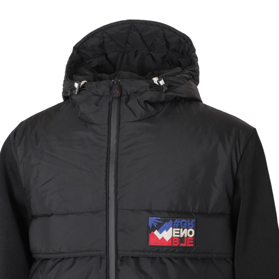 MONCLER Grenoble モンクレール グルノーブル GRENOBLE ダウン切り替え ジップアップ カーディガン ブラック メンズ 9b00002-m1124-999 : モダン ...
