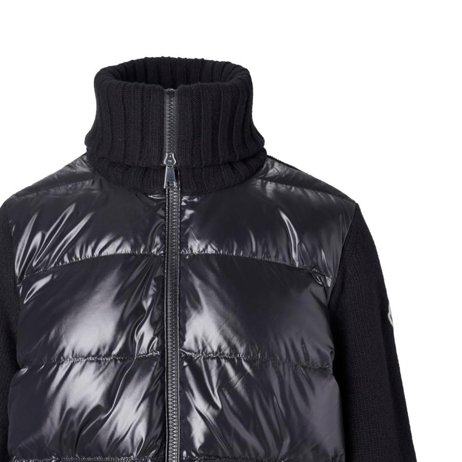 MONCLER（モンクレール） ダウン入りジップカーディガン ブラック レディース 9b00013-m1115-999 : モダンブルー ...