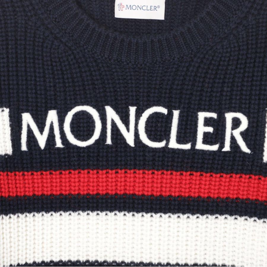 モンクレール MONCLER クルーネックニット ブルー 9c00006-m1131-f70 : モダンブルーYahoo!店 - 通販 - Yahoo!ショッピング