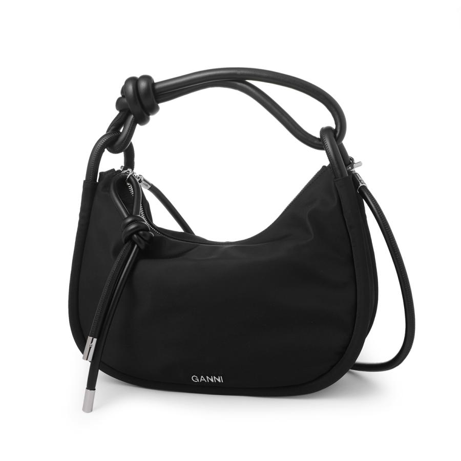 GANNI ガニー ハンドバッグ 2WAY KNOT BAG ショルダーバッグ ブラック レディース a4479-099-black : モダンブルーYahoo!店 - 通販 - Yahoo ...