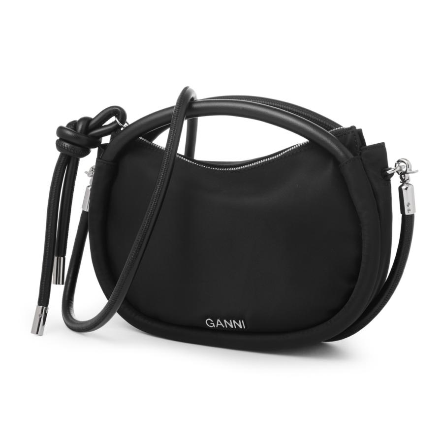 GANNI ガニー ハンドバッグ 2WAY KNOT MINI BAG ショルダーバッグ ブラック レディース a4480-099-black : モダンブルーYahoo!店 - 通販 ...