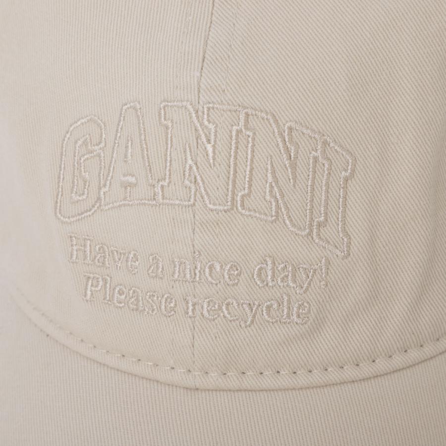 GANNI ガニー ベースボールキャップ ベージュ レディース a5861-135-egret : モダンブルーYahoo!店 - 通販 - Yahoo!ショッピング