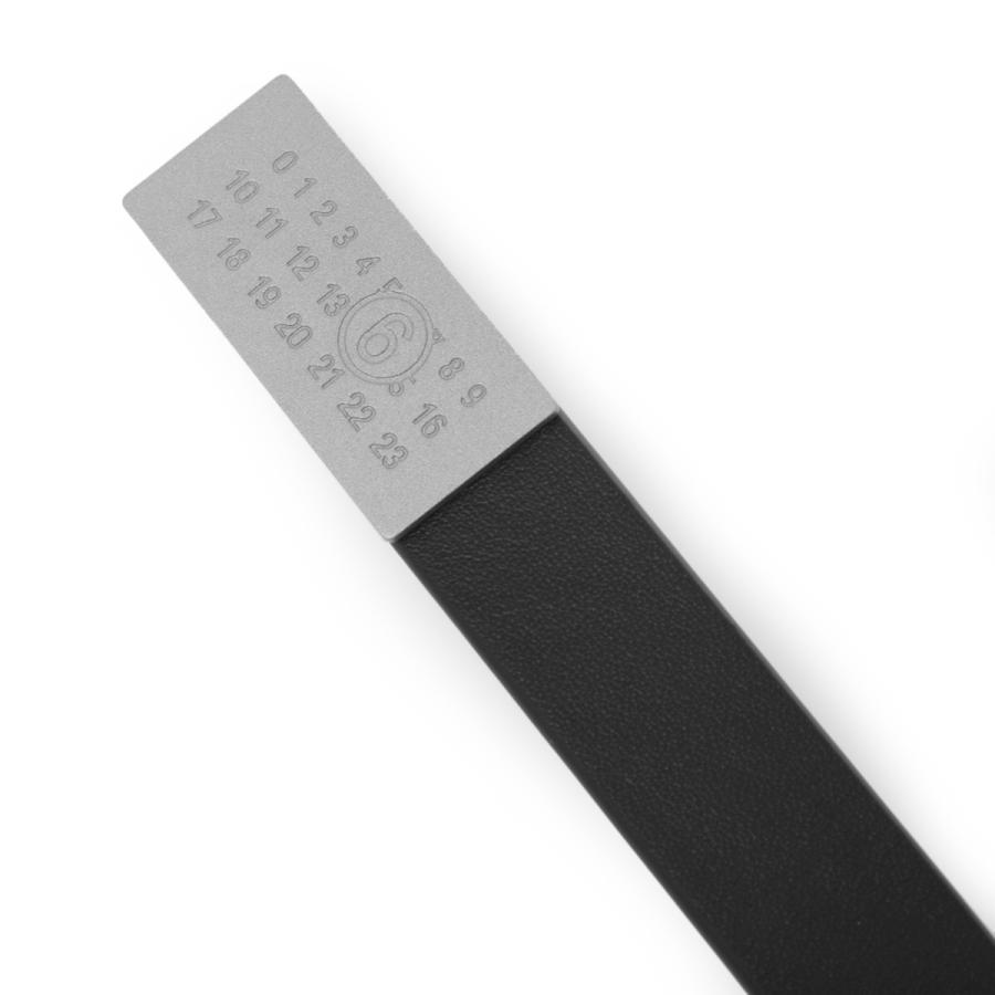 エムエム 6 メゾンマルジェラ MM6 Maison Margiela ベルト NUMERIC BELT MINI ブラック レディース sa5tp0011-p7258-t8013 ...