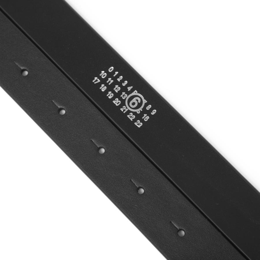 エムエム 6 メゾンマルジェラ MM6 Maison Margiela ベルト NUMERIC BELT ブラック レディース sa6tp0010-p7258-t8013 : a6tp0010 ...