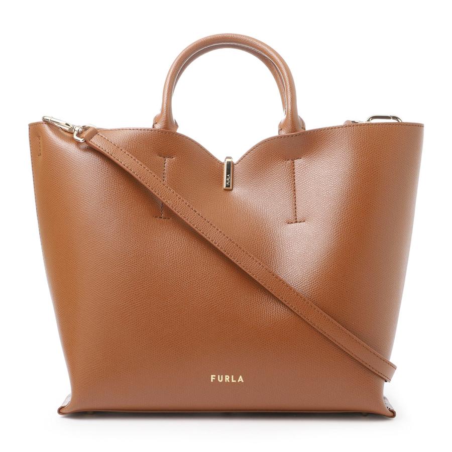 FURLA フルラ ハンドバッグ RIBBON M BUCKET BAG ショルダーバッグ レディース bacdfrb-are000-03b00-cognac-h : モダンブルーYahoo ...