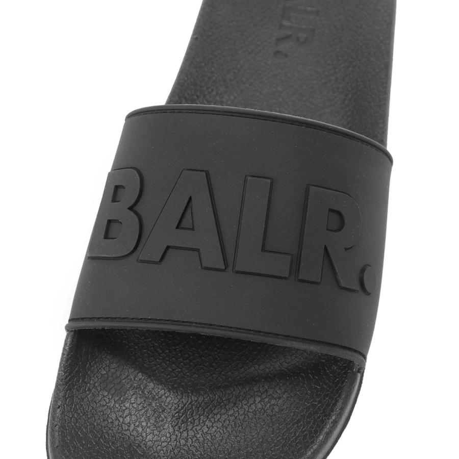 ボーラー BALR. スライドサンダル SLIDER 大きいサイズあり ブラック メンズ balr-slider-black-black ...