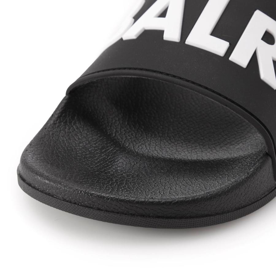 BALR. ボーラー スライドサンダル SLIDER 大きいサイズあり ブラック メンズ balr-slider-black-white ...