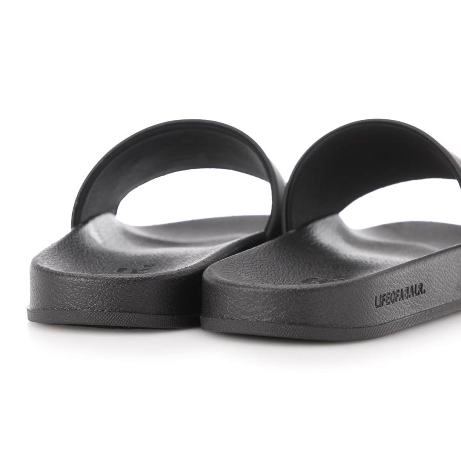 BALR. ボーラー スライドサンダル SLIDER 大きいサイズあり ブラック メンズ balr-slider-black-white ...