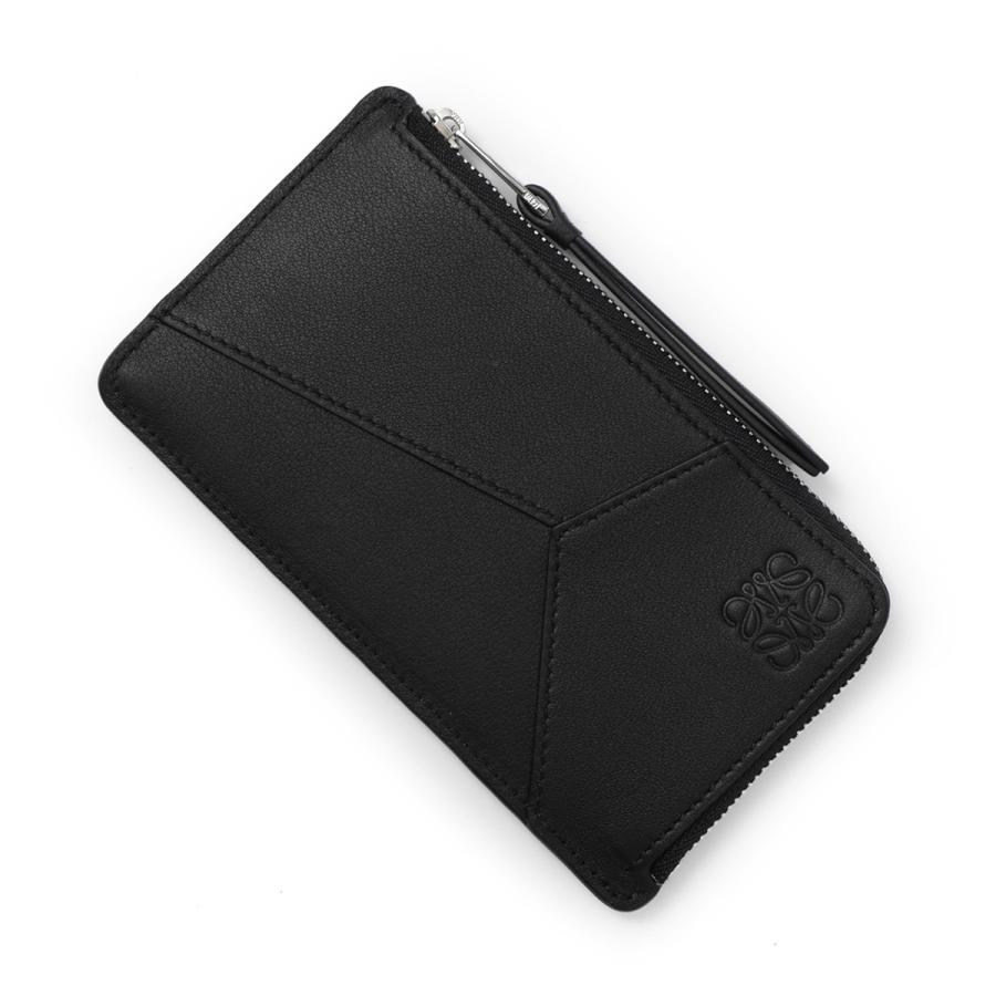 LOEWE ロエベ コインケース PUZZLE ZIP COIN CASE ブラック メンズ c510g17x05-1100 : モダンブルー ...