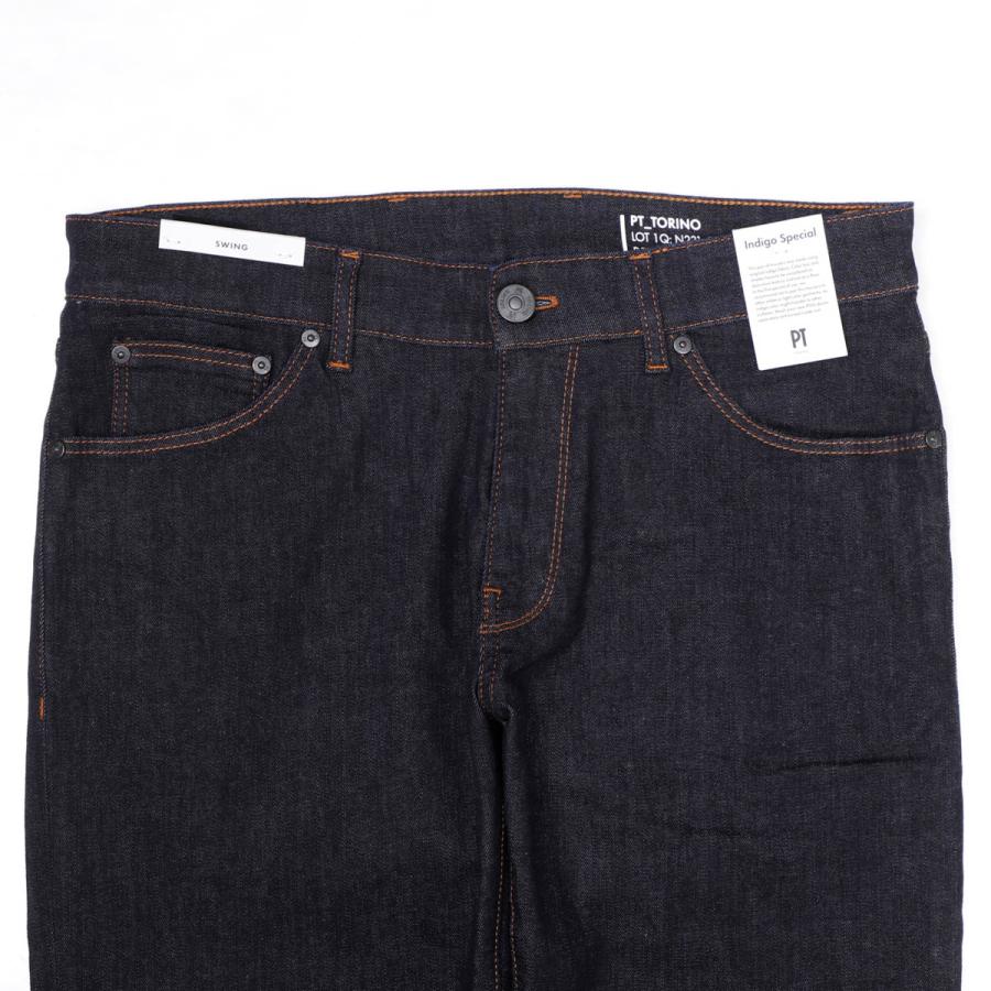 PT TORINO ピーティートリノデニム DENIM ジップフライジーンズ SWING SUPERSLIM FIT 大きいサイズあり ブルー ...