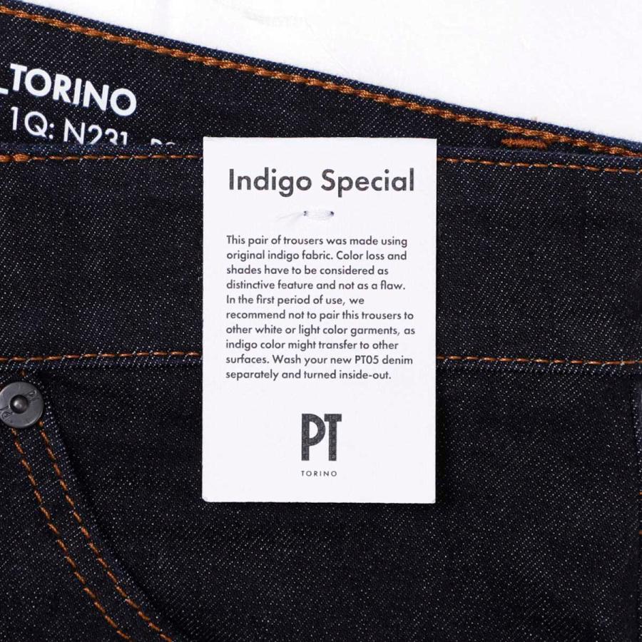 PT TORINO ピーティートリノデニム DENIM ジップフライジーンズ SWING SUPERSLIM FIT 大きいサイズあり ブルー ...
