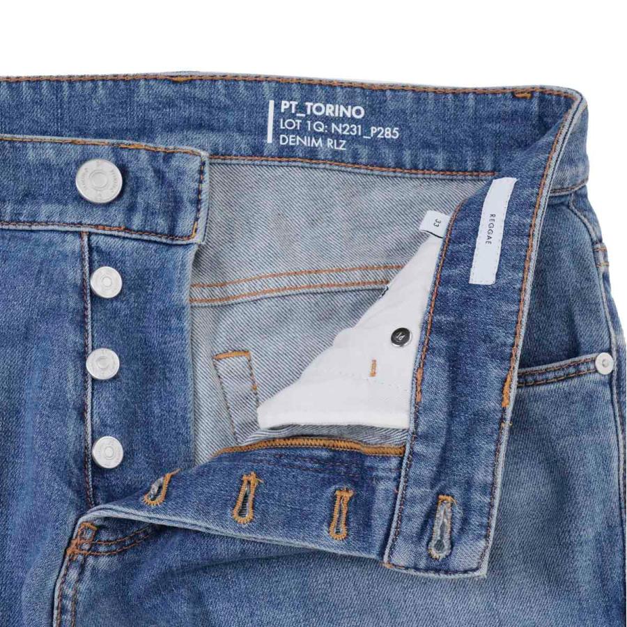 PT TORINO ピーティートリノデニム DENIM ボタンフライジーンズ REGGAE TAPERED FIT 大きいサイズあり ブルー メンズ c5tj05b10bas-ca48 ...