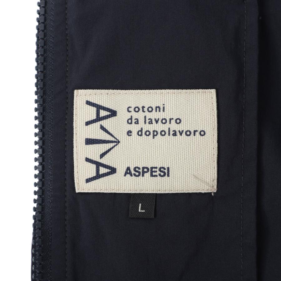 ASPESI アスペジ ジップアップジャケット ボンバージャケット ブルー メンズ cg67-p076-01098 : モダンブルーYahoo!店 - 通販 - Yahoo!ショッピング