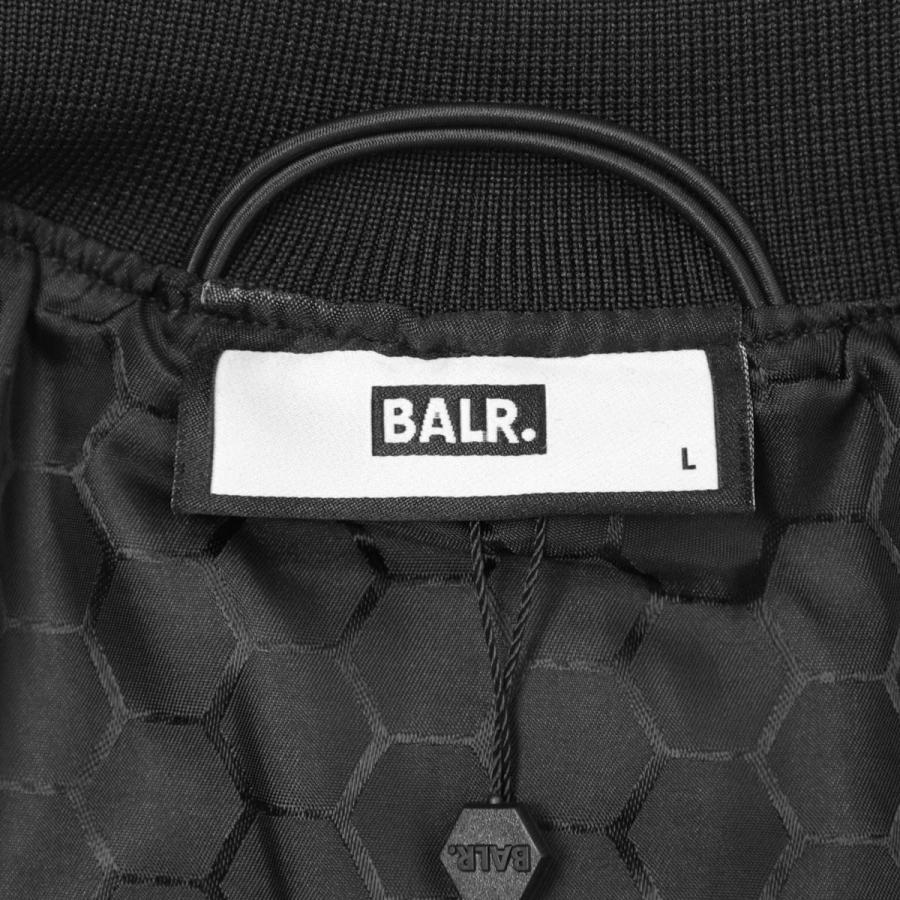 BALR.（ボーラー） ブルゾン CHASE STRAIGHT BOMBER JACKET ブラック メンズ chase-straight ...