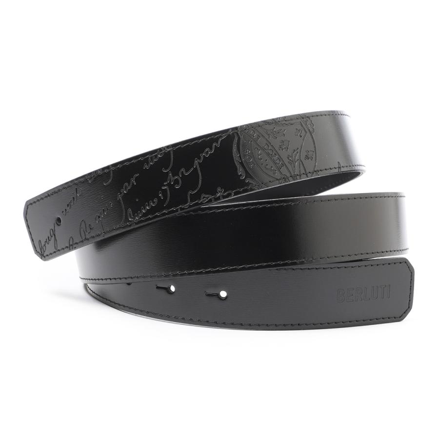 Berluti ベルルッティ BERLUTI ベルト バックルなし ブラック メンズ cs002-011-k78 : モダンブルーYahoo!店 - 通販 - Yahoo!ショッピング