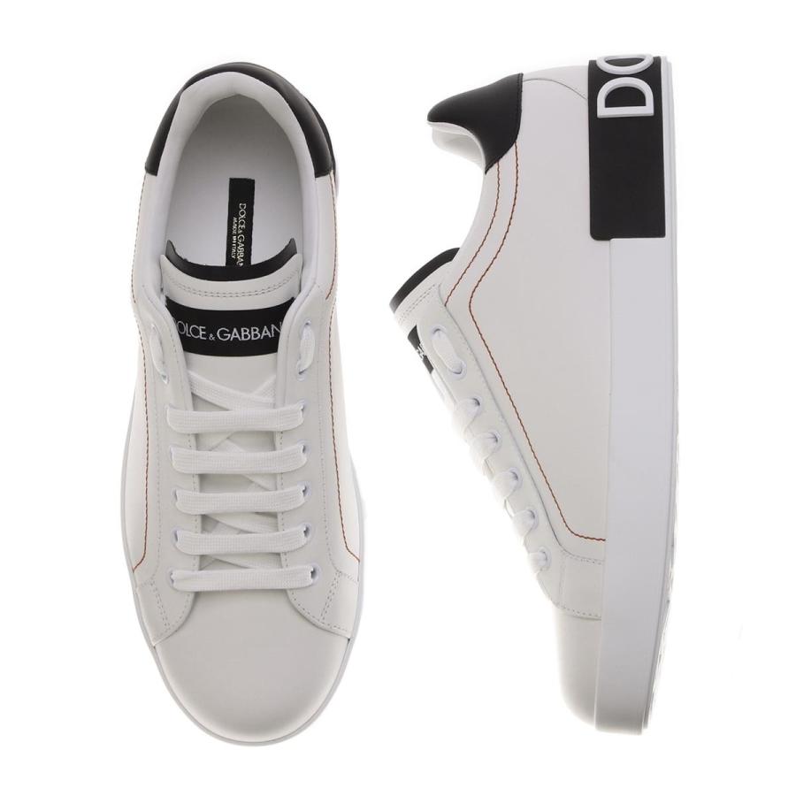 DOLCE&GABBANA（ドルチェ & ガッバーナ） スニーカー PORTOFINO SNEAKER ホワイト メンズ cs1760 ...