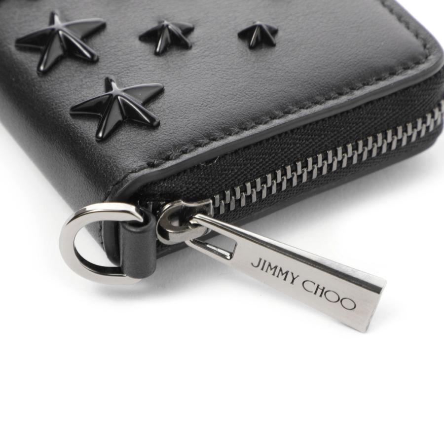 JIMMY CHOO（ジミーチュウ） コインケース DANNY ブラック メンズ danny-aor-black-gunmetal : モダン ...
