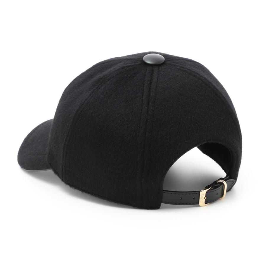 マックスマーラ Max Mara ベースボールキャップ FEDORA ブラック