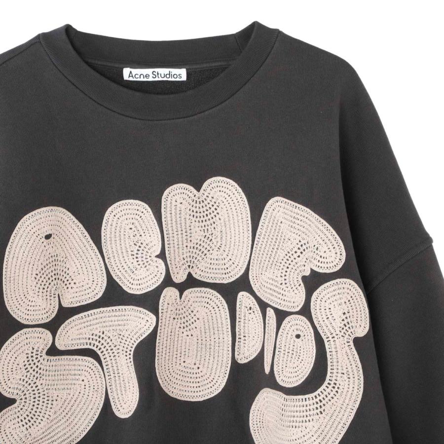 Acne Studios アクネ ACNE STUDIOS スウェット グレー メンズ fn-mn-swea000311-aa2 : モダンブルーYahoo!店 - 通販 - Yahoo!ショッピング