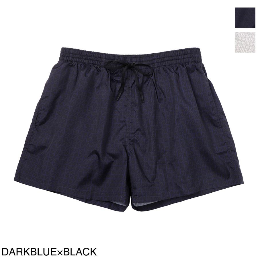 FENDI フェンディ スイムショーツ BOXER ZUCCARL NY 水着 メンズ fxb077-ah3w-f1gw9 : モダンブルー ...