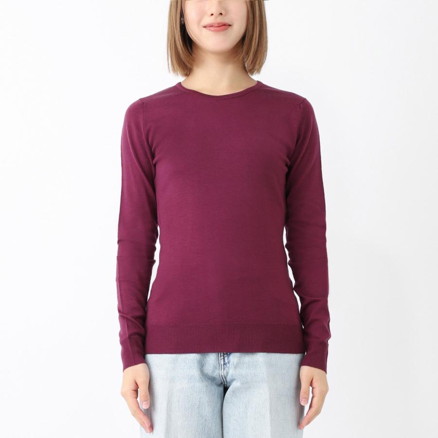 JOHN SMEDLEY（ジョンスメドレー） クルーネックセーター GERANIUM