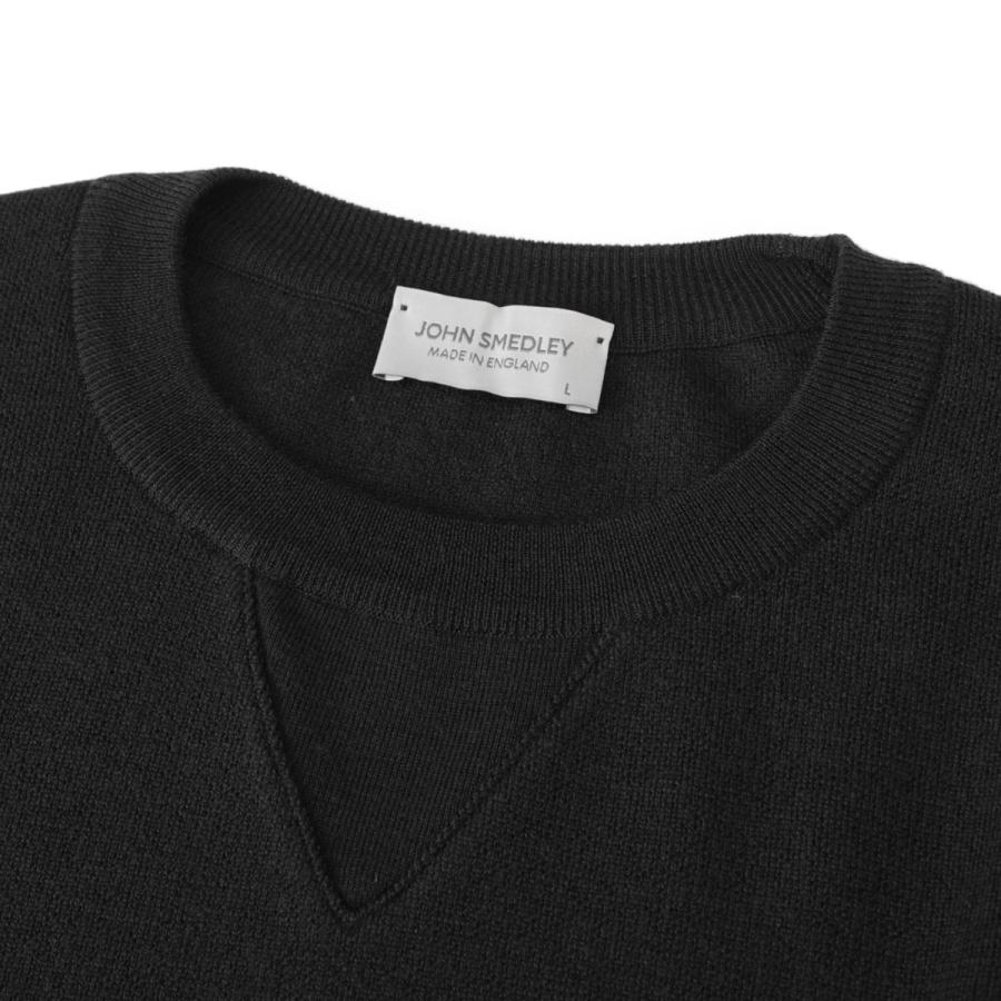ジョンスメドレー JOHN SMEDLEY クルーネックニット GONSON 24ゲージ STANDARD FIT メンズ レディース ...