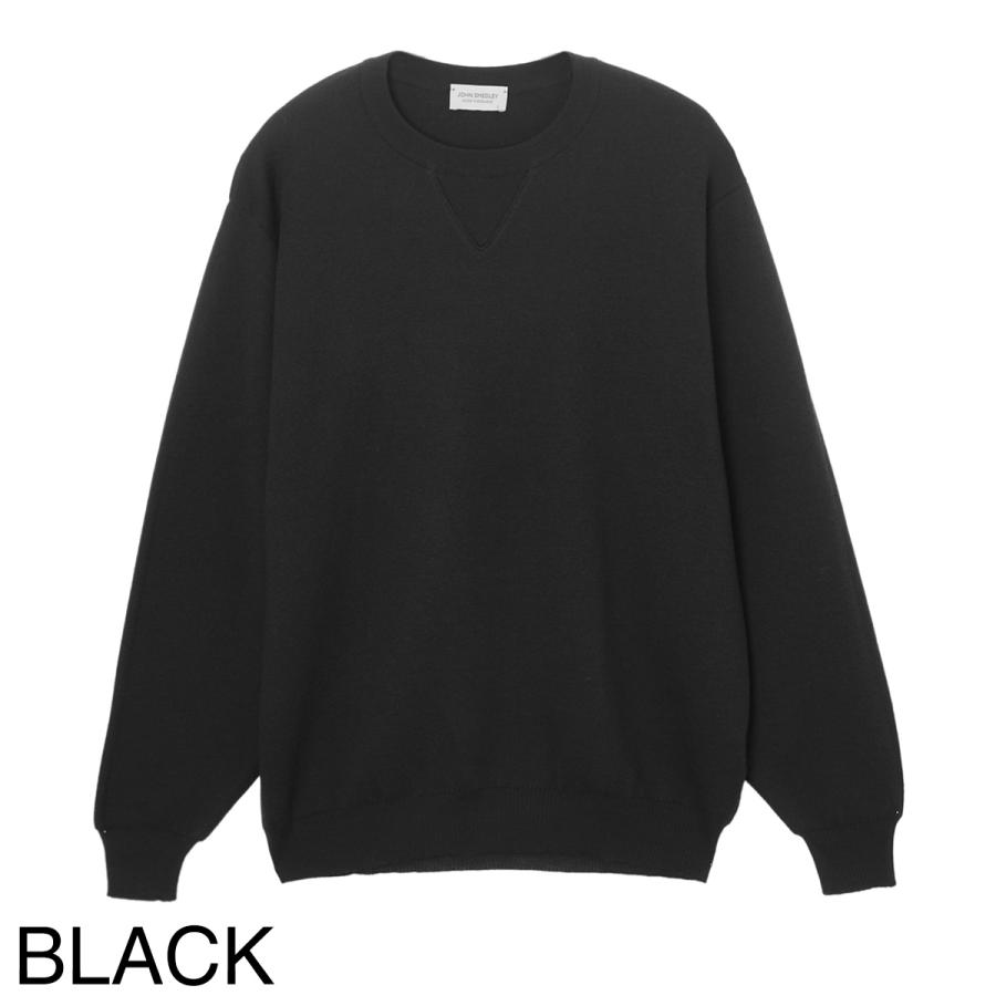 ジョンスメドレー JOHN SMEDLEY クルーネックニット GONSON 24ゲージ STANDARD FIT メンズ レディース ...
