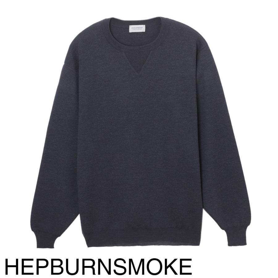 ジョンスメドレー JOHN SMEDLEY クルーネックニット GONSON 24ゲージ STANDARD FIT メンズ レディース ...