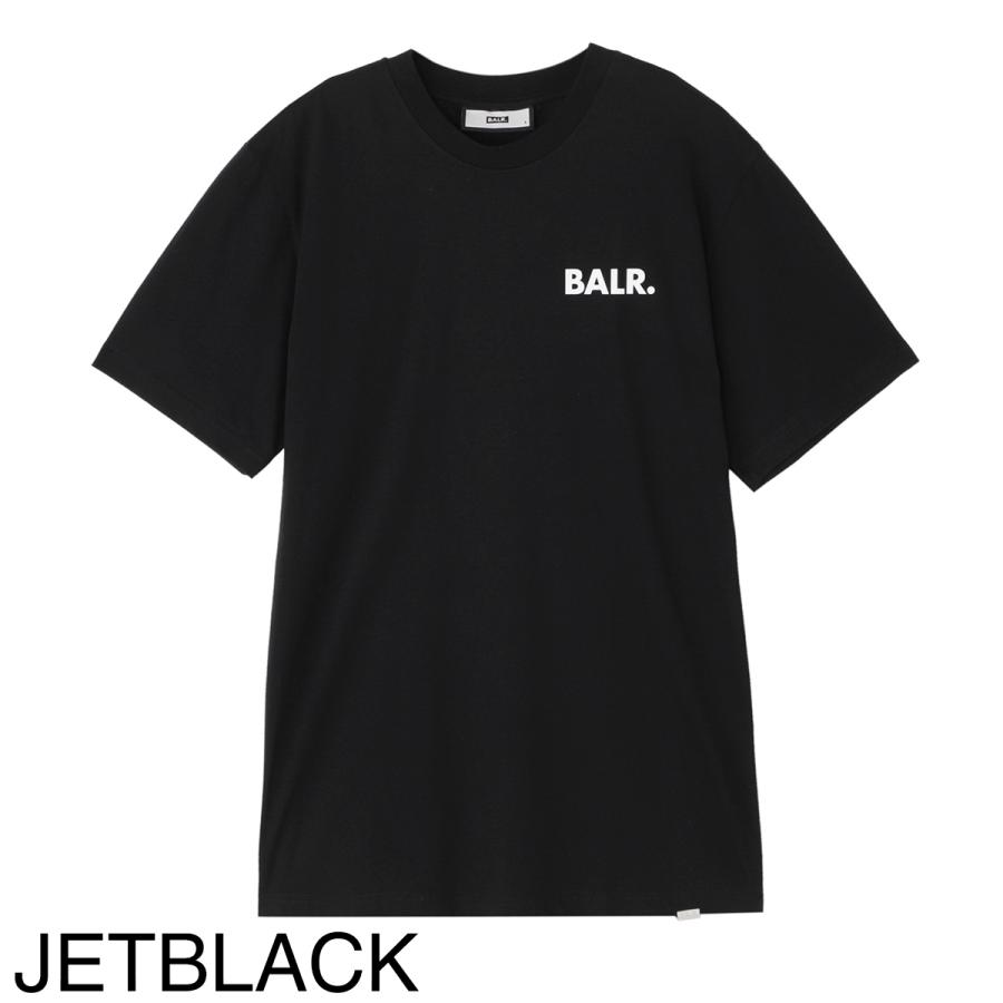 BALR. ボーラー クルーネックTシャツ OLAF STRAIGHT GRAFFITI T-SHIRT メンズ olaf-straight-graffiti-tshirt-jetblack ...